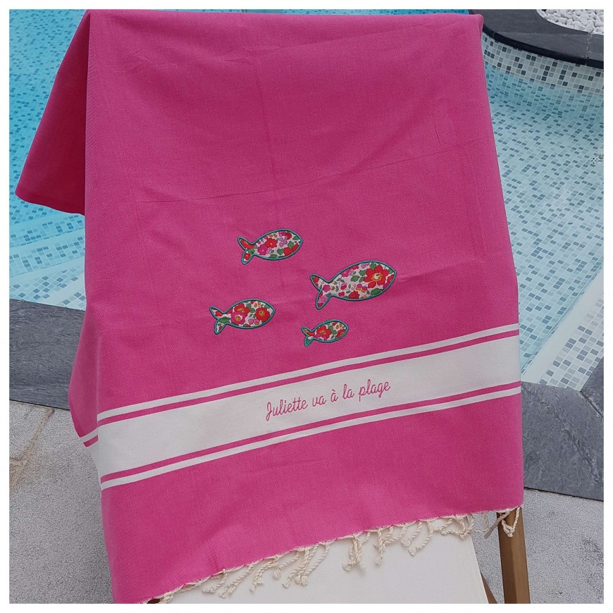 Fouta brodée originale